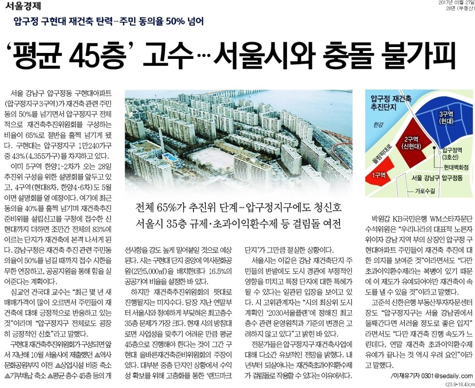 2017년3월28일 신문기사 스크랩 네이버 블로그
